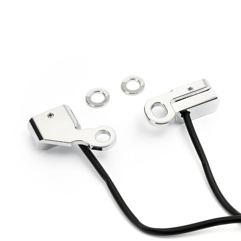 Mini LED Turn Signals for Handlebars Switch of H-D Softail, Dyna, XL ...