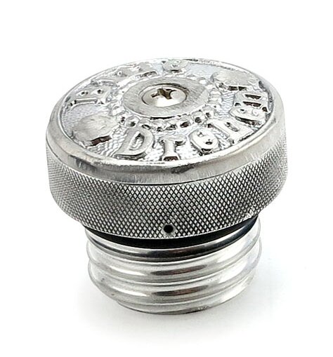 Wannabe Choppers Fuel Cap "Bitte Drehen" Aluminium for Harley & Chopp ...
